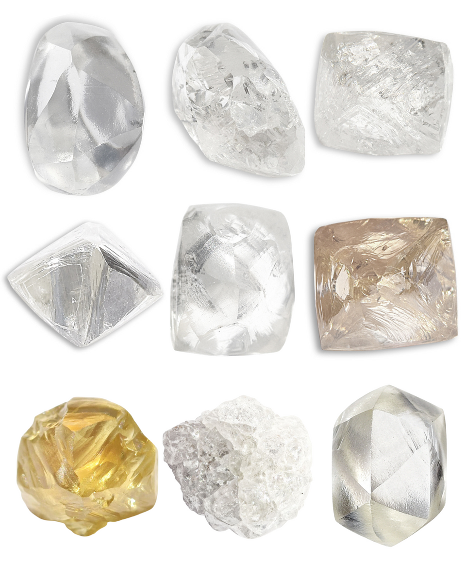 Natural Diamonds in the Rough – Ethically Sourced Raw Diamonds